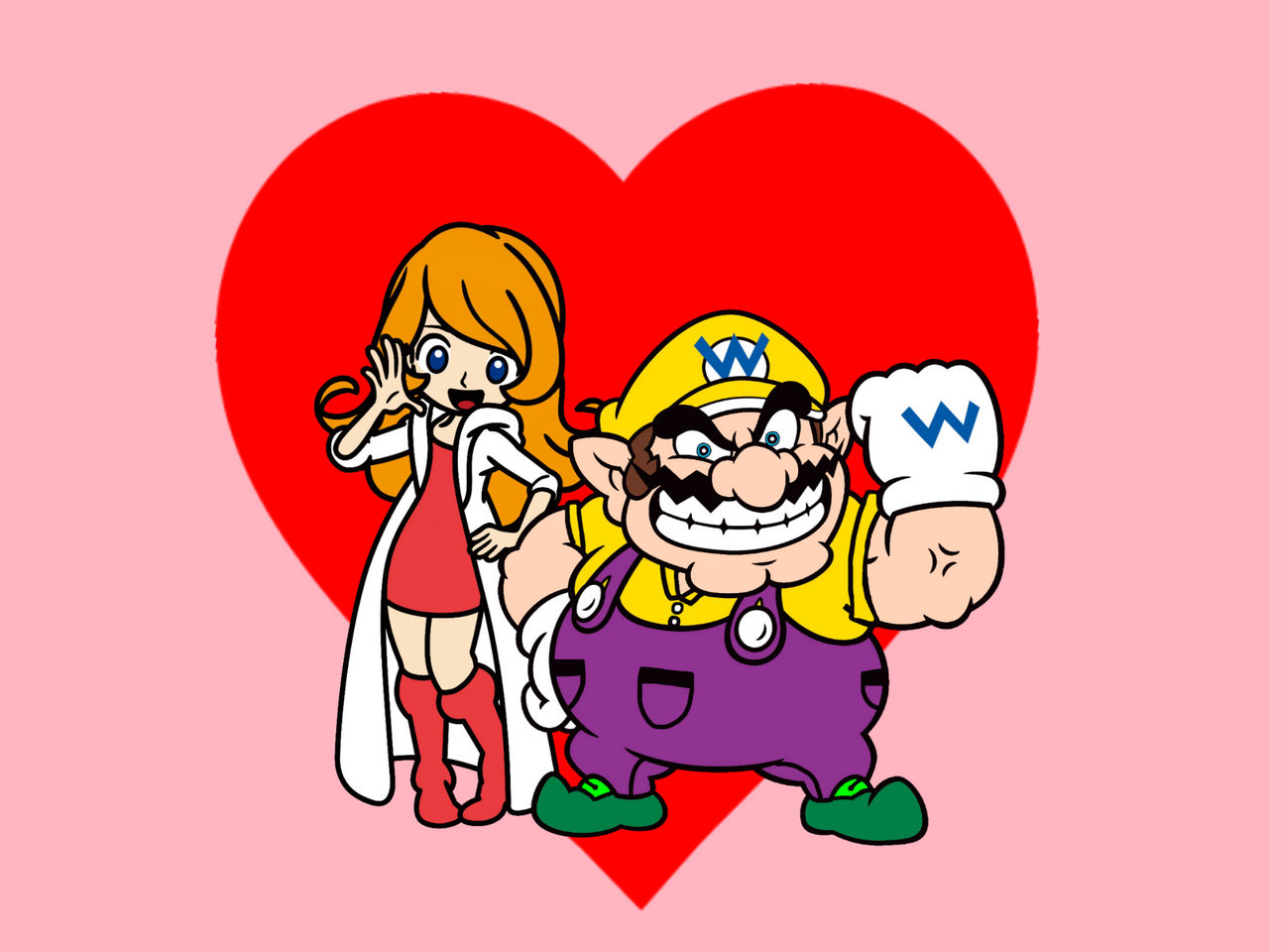 Wario X Mona By Joshuahooker On Deviantart