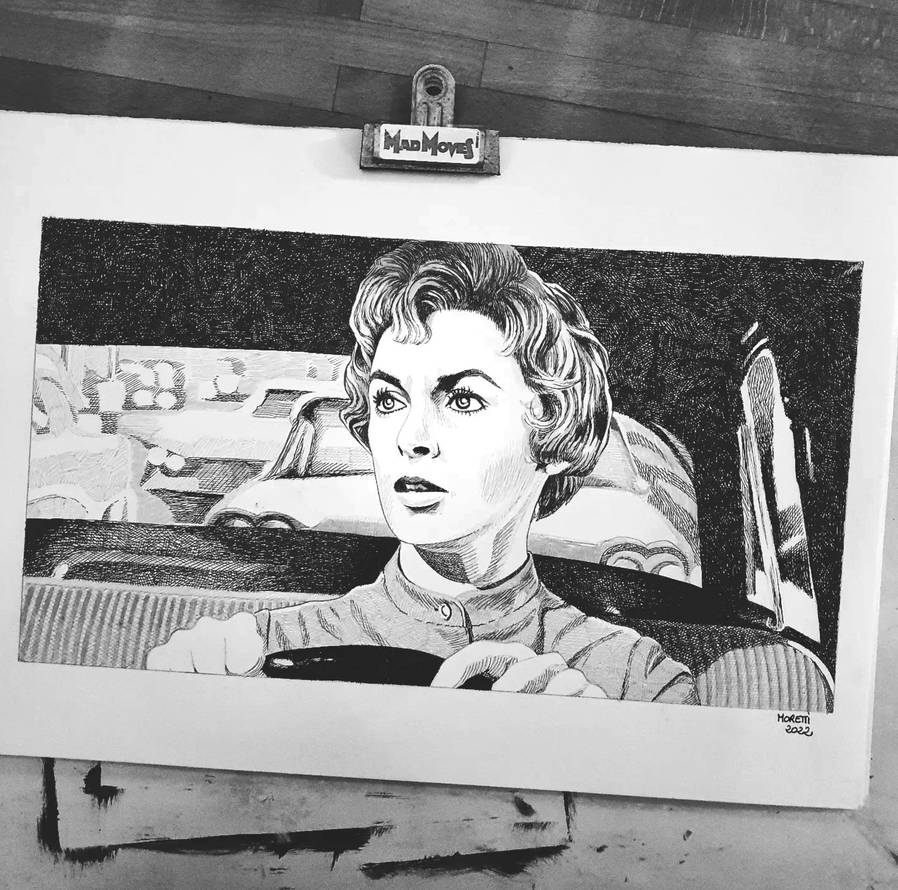 Janet Leigh Psycho By Olivier77 On Deviantart