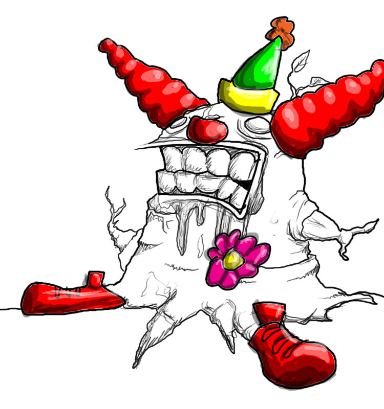 Clown Stump by MechaBuggy on DeviantArt