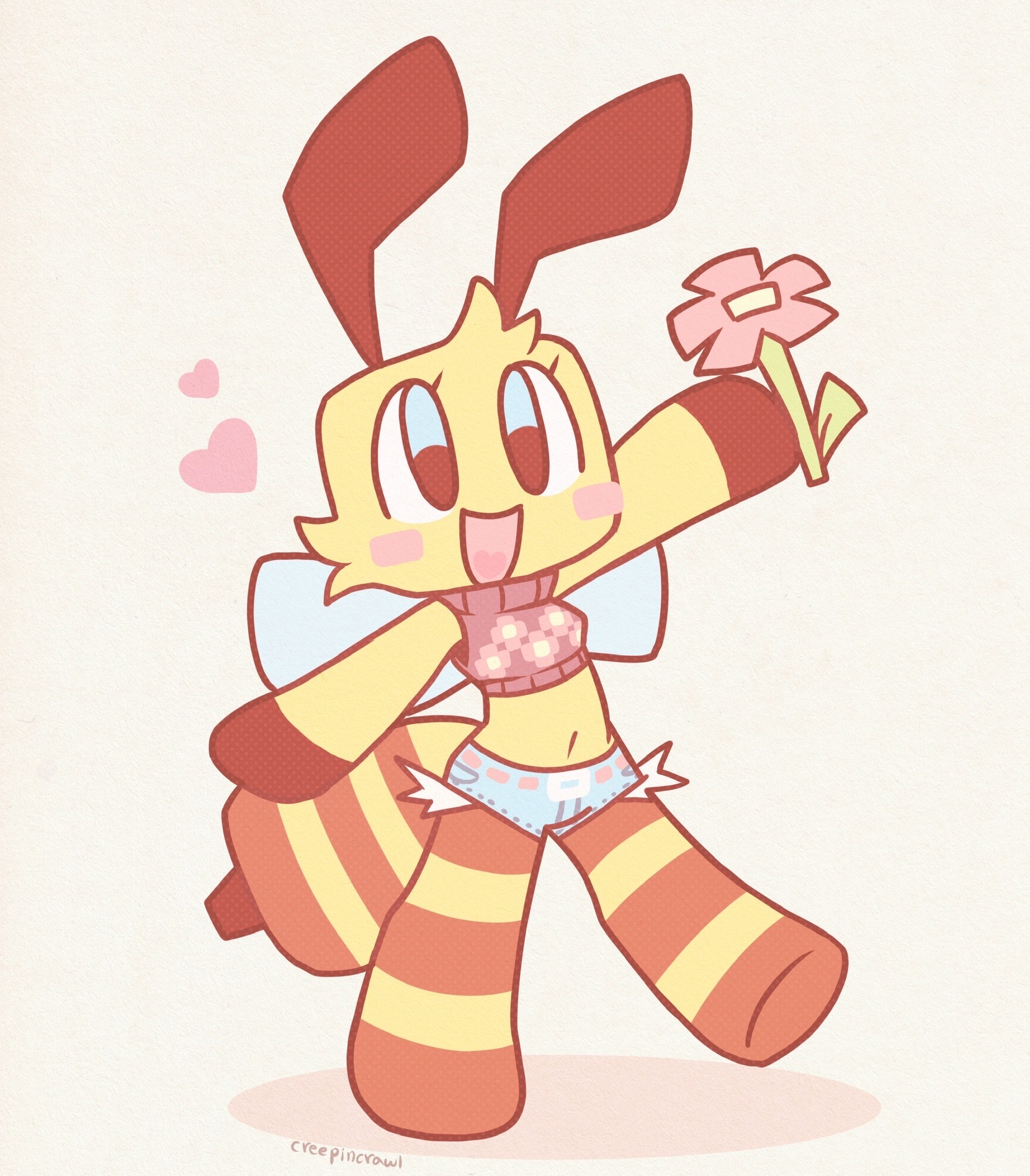 Minecraft Bee Girl By Creepincrawlart On Deviantart