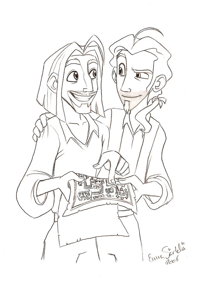 el dorado coloring pages