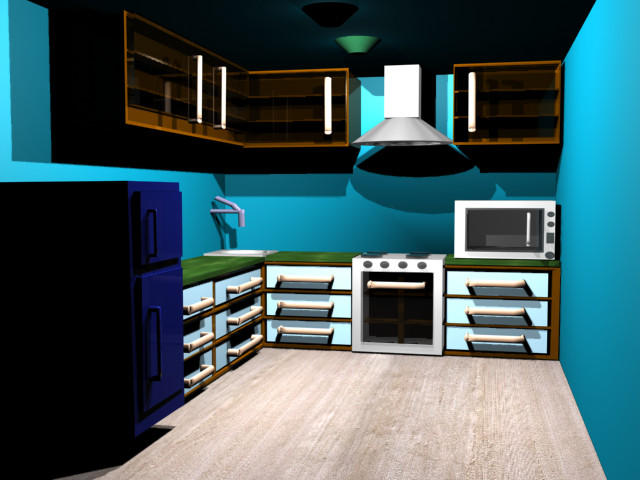 Interior Design Kitchen by DeviantPriyanka on DeviantArt