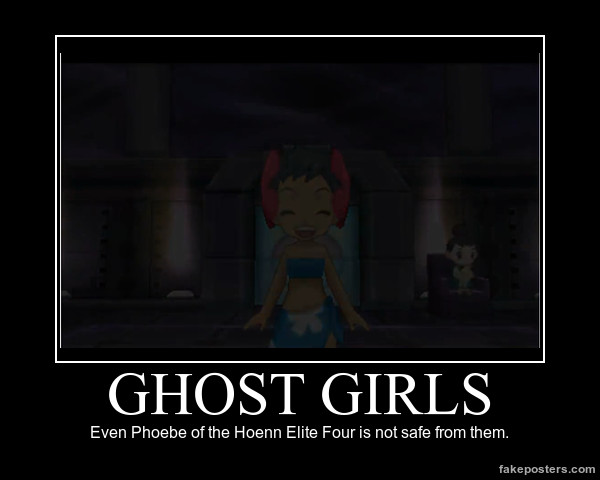 Pokemon Ghost Girl Demotivational By Mewmewspike On Deviantart