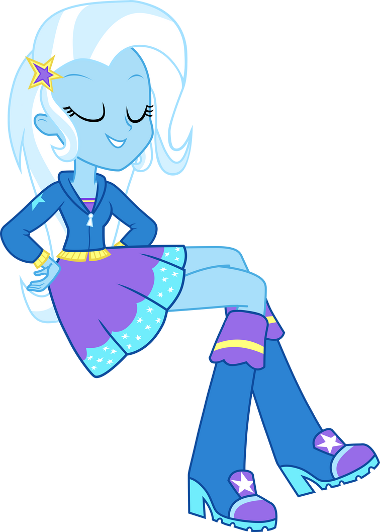 Trixie Eqg Sitting By Dustinwatsongkx On Deviantart