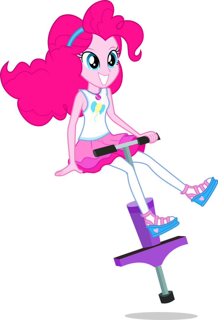 Pinkie Pie Eqg Pogo Stick By Dustinwatsongkx On Deviantart