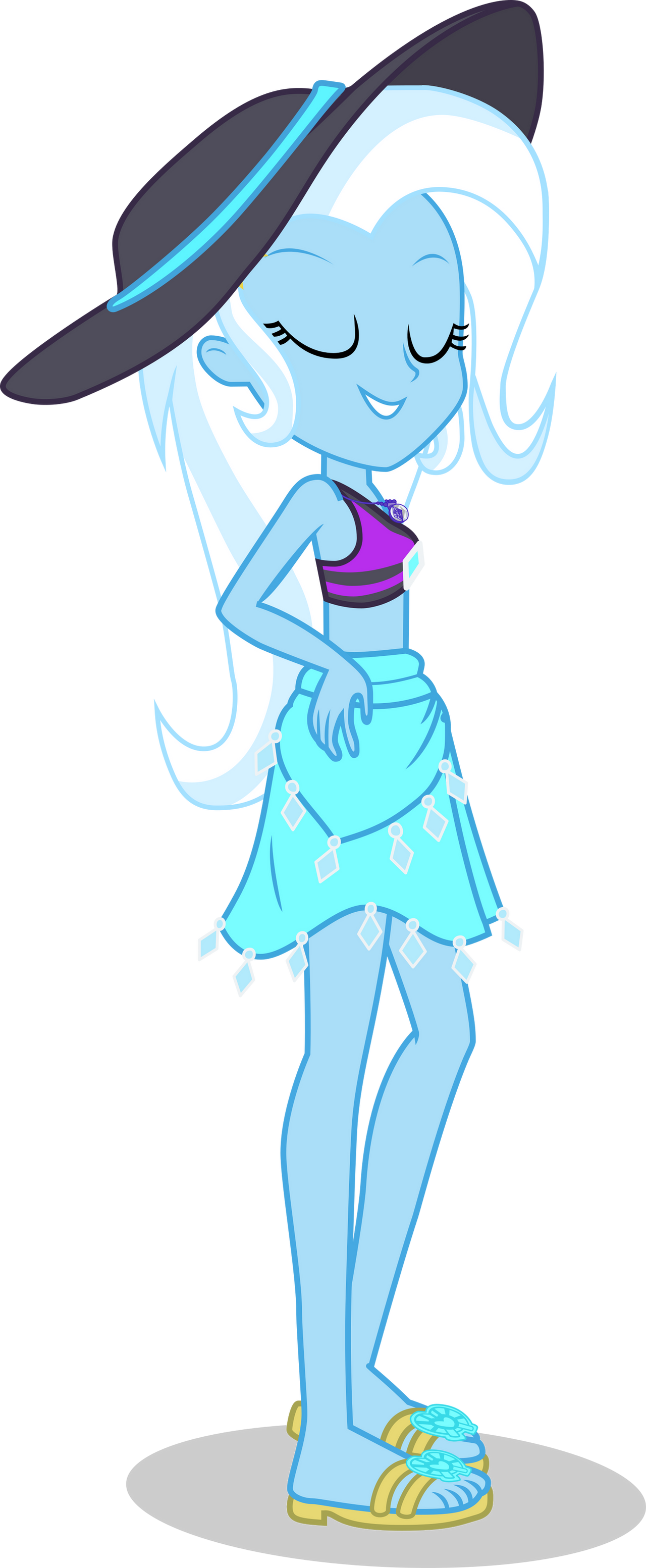 Trixie Eqg Swimsuit Swap Wrarity By Dustinwatsongkx On Deviantart