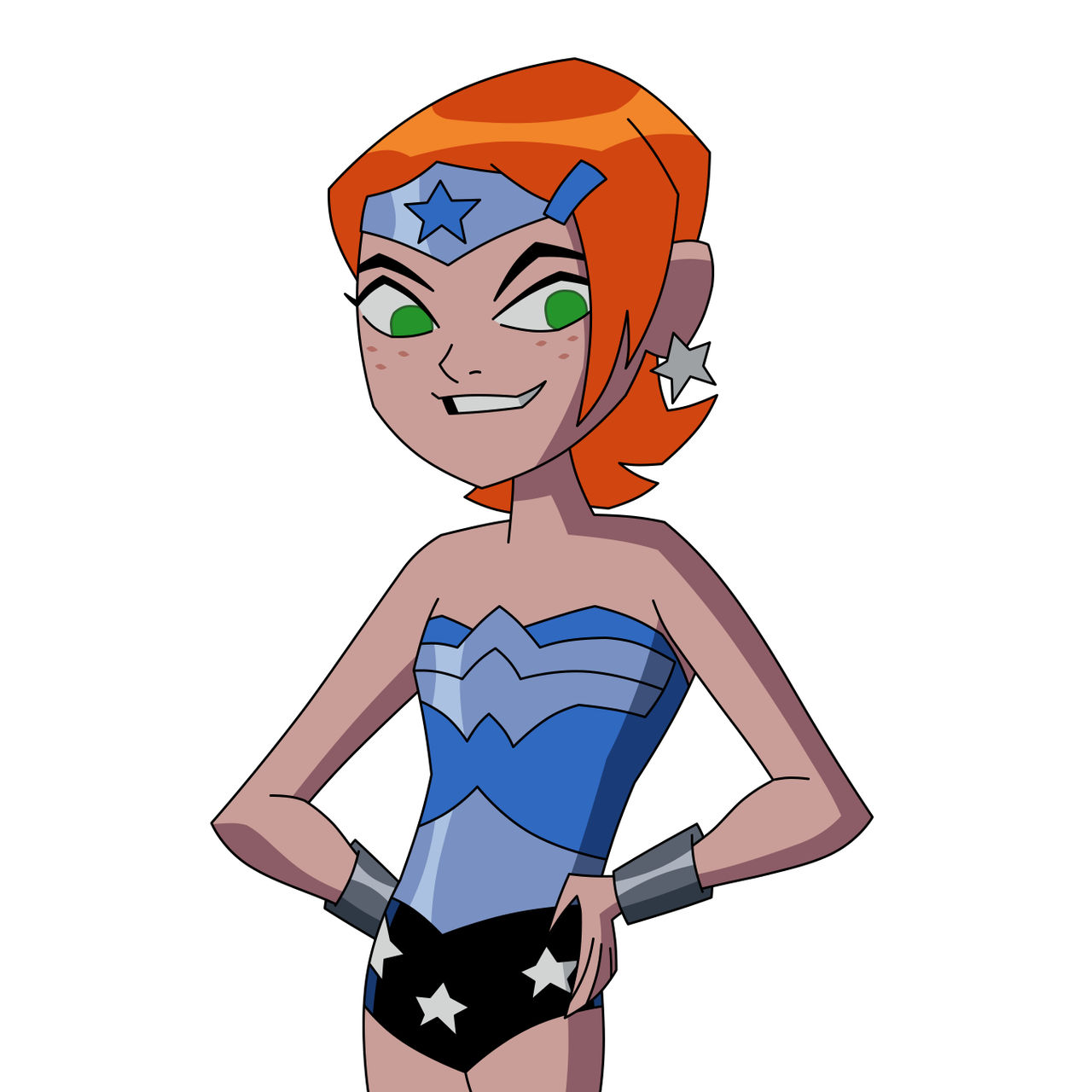 Wonder Gwen Pose By Jupago25 On Deviantart