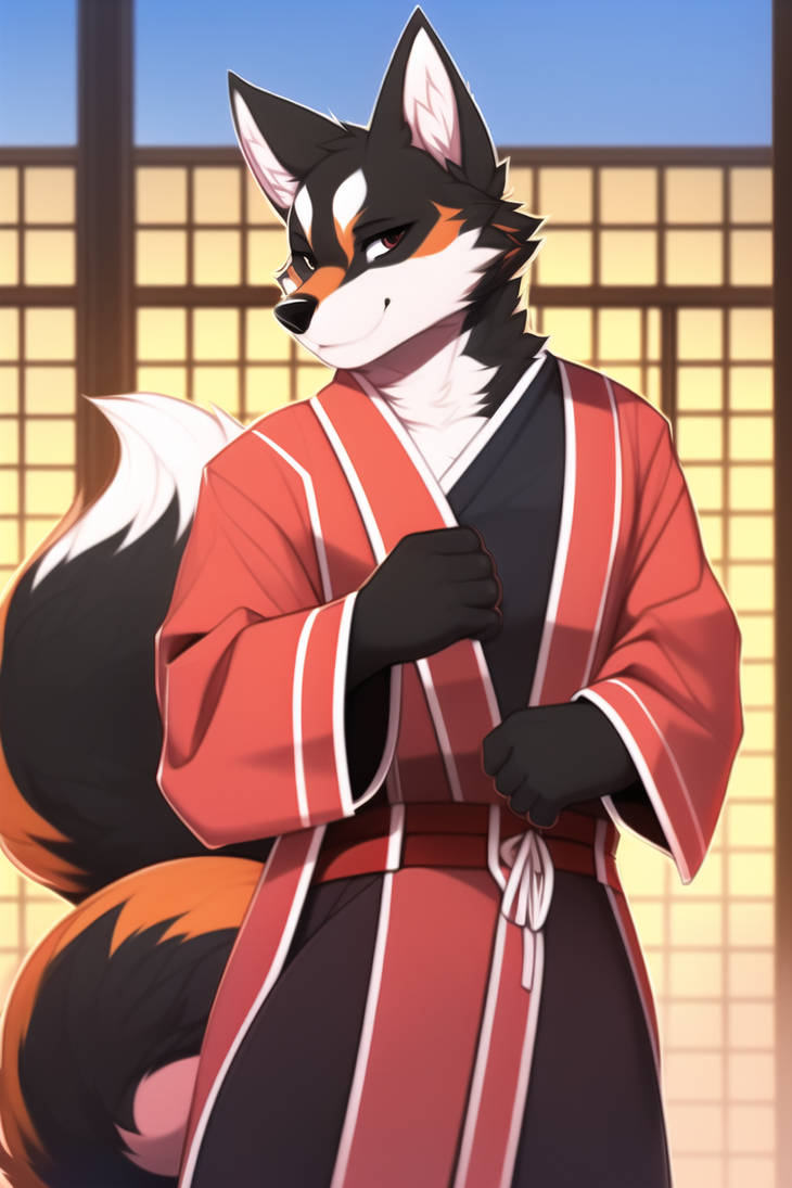 Kitsune Male By Hardboildchicken On Deviantart