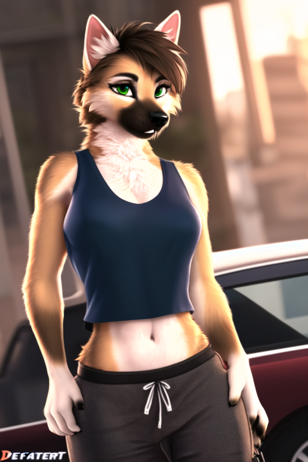 German Sheaperet Girl 2 By Hardboildchicken On Deviantart