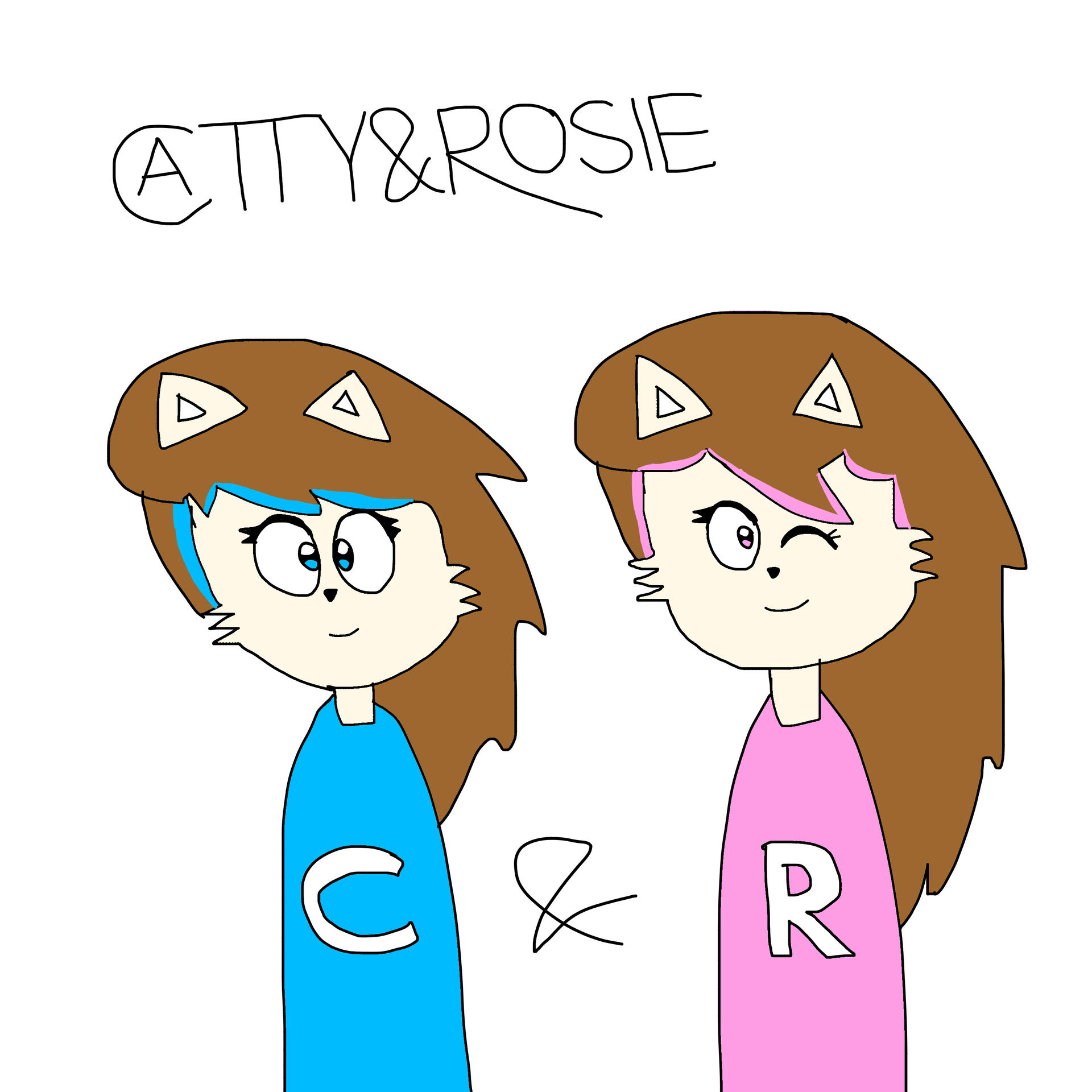 Catty And Rosie Fanart Redux By Chikamotokenji On Deviantart