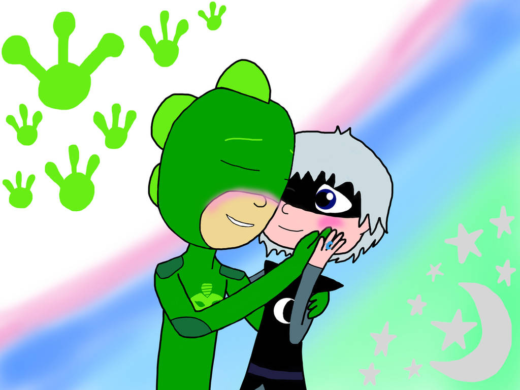 Gekko X Luna Girl Cuddle By Cmanuel1 On Deviantart