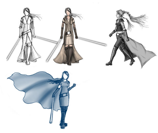 jedi poses by Steve2032 on DeviantArt