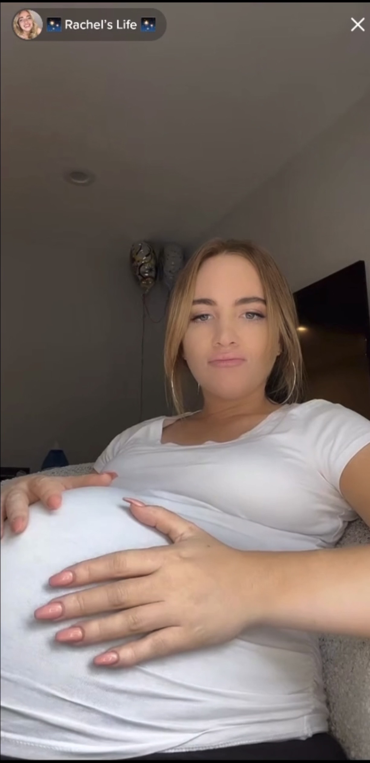 Huge Pregnant Rachel With Both Hands On Her Belly2 By Josiahso On Deviantart