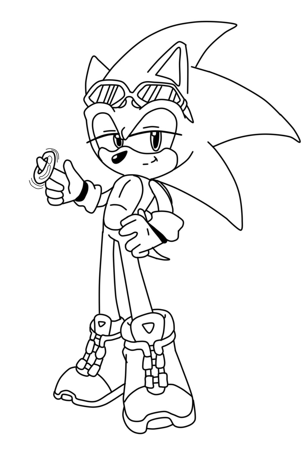 Sonic Riders Pose By Amyrose116 On Deviantart