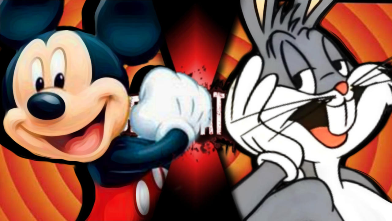 Mickey Mouse Vs Bugs Bunny By Jhmc61 On Deviantart
