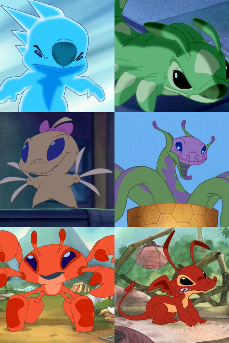 My Favorite Lilo And Stitch Experiments Part 3 By Gaiakoraidon On