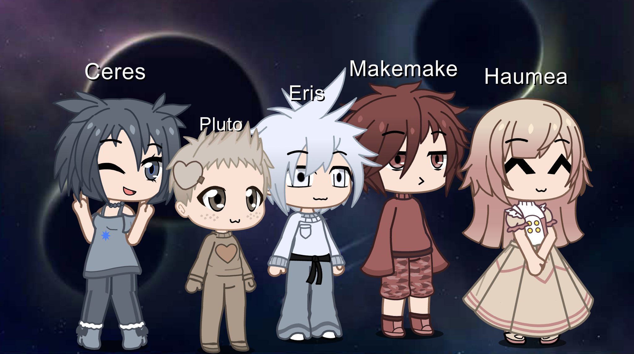Dwarf Planets 2 0 By Evanvizuett On Deviantart
