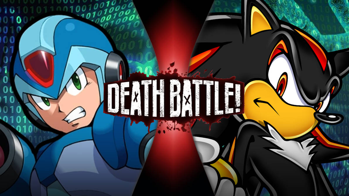 Mega Man X Vs Shadow Tn By Hootfreeman On Deviantart