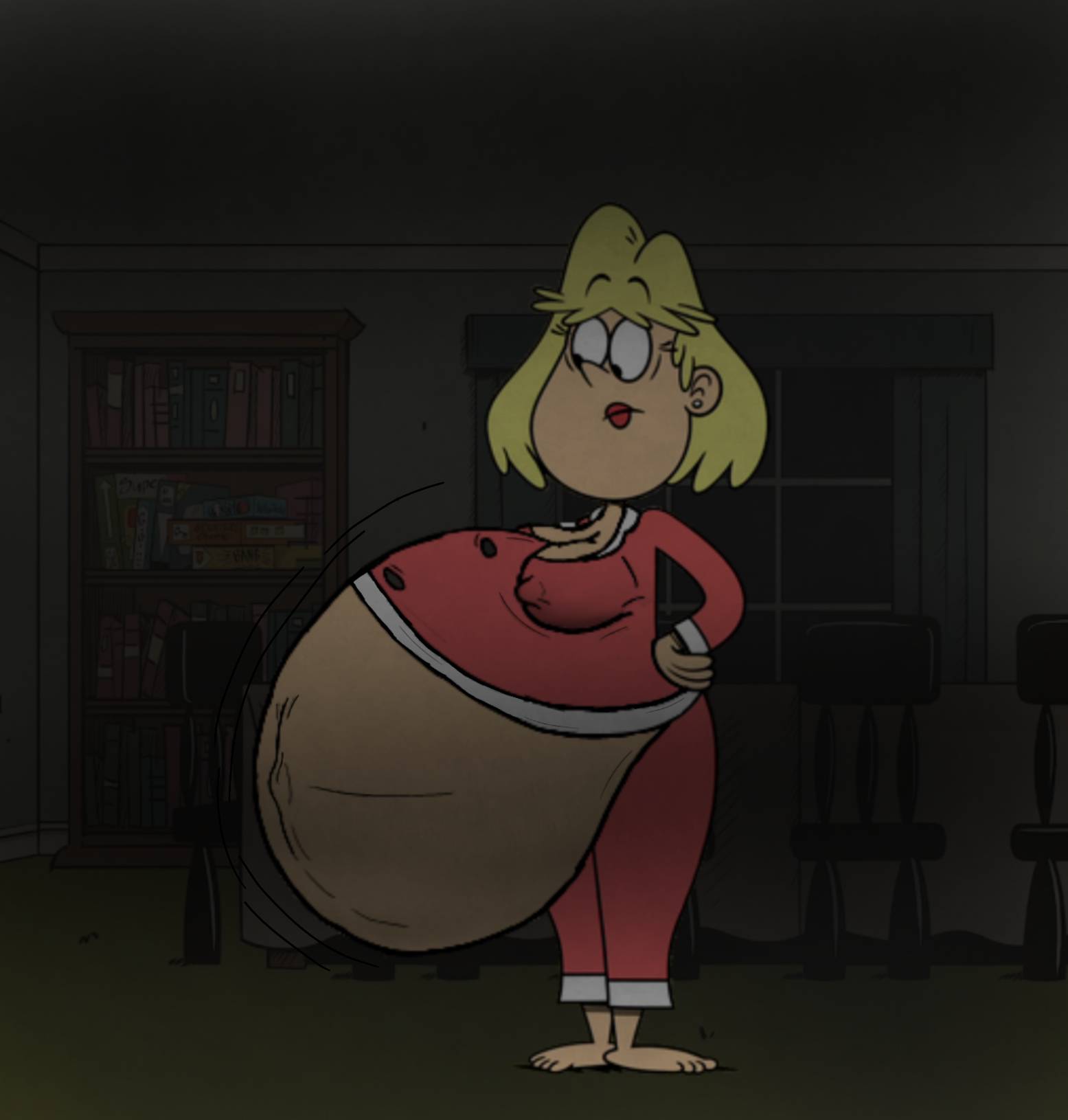 Rita Pregnant Belly Growing Lastnight Time By Gvmods On Deviantart