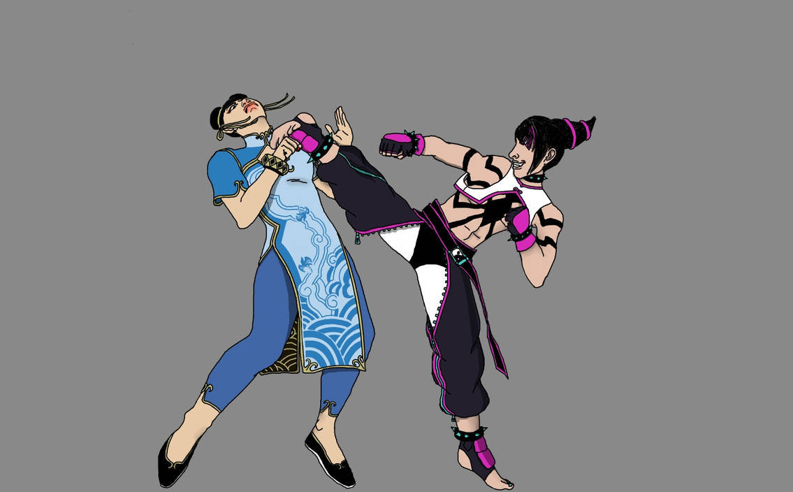 Street Fighter 6 Chun Li vs Juri by SonGoten2000 on DeviantArt Street Fighter 6 Chun Li vs Juri by SonGoten2000 on DeviantArt
