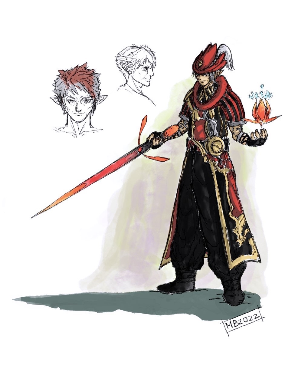 Red Mage By Cosmichael On Deviantart