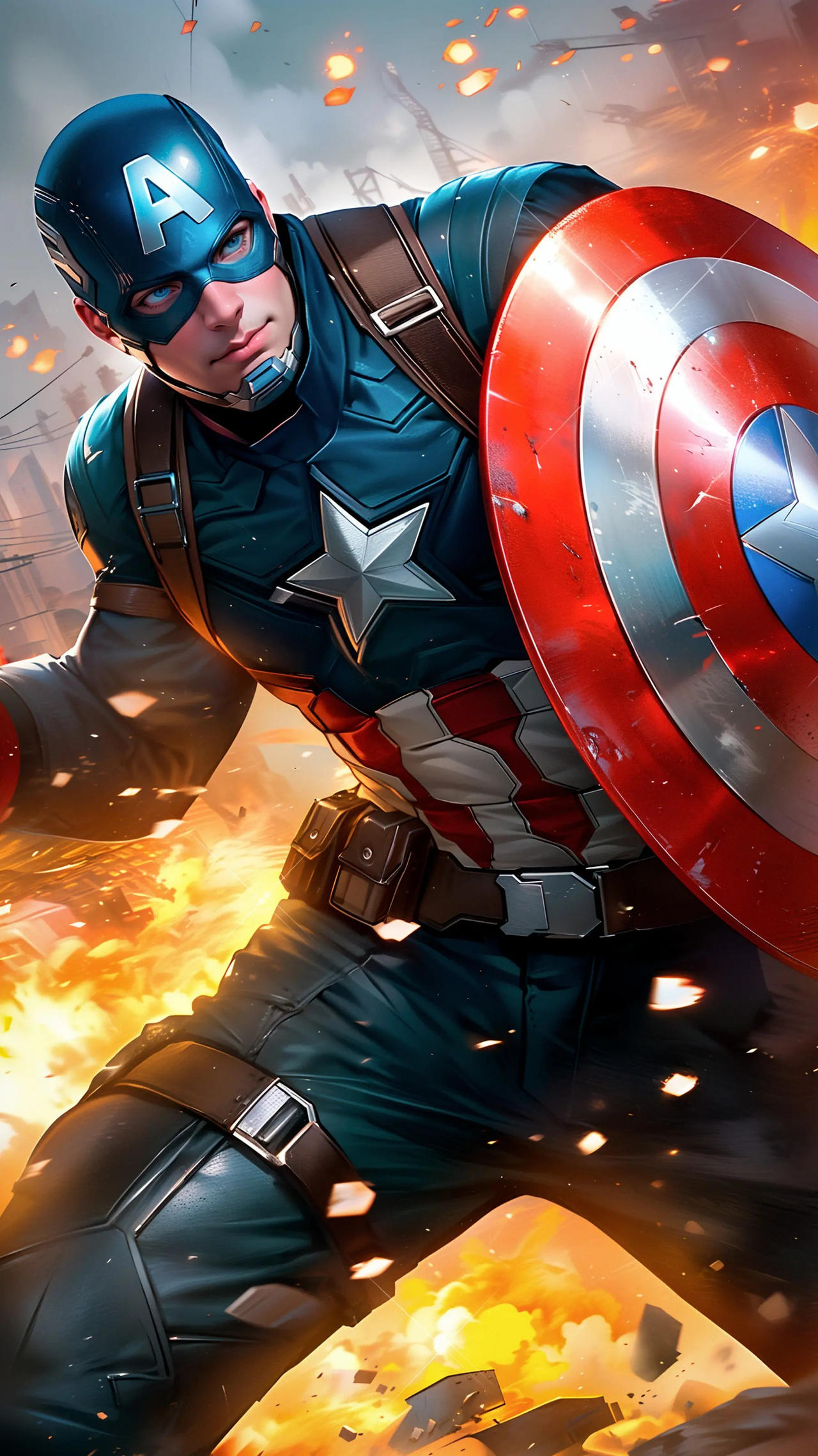 Marvel Comics Captain America By Bruski12345 On Deviantart