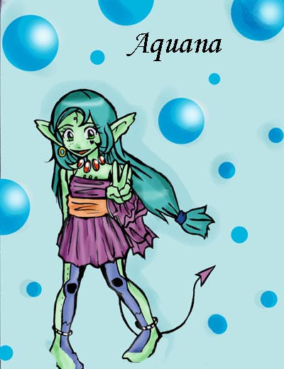 Aquana by Pinkfluffpuddin100 on DeviantArt