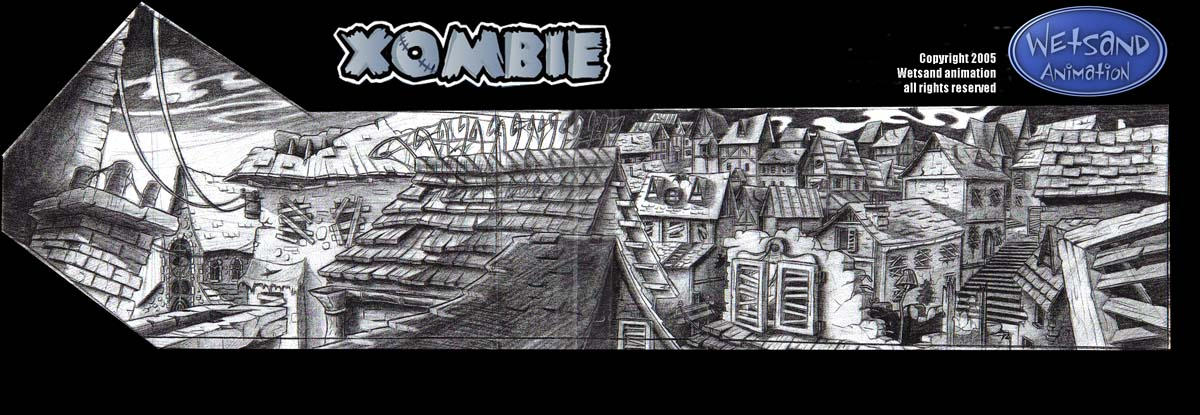 Xombie city concept by Jonvon on DeviantArt