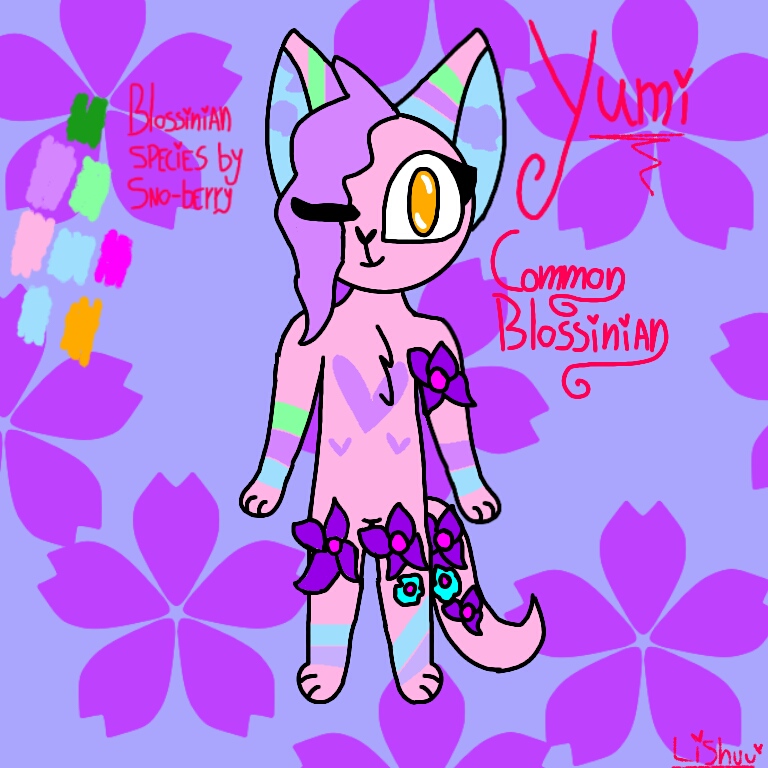 Updated Yumi Ref Sheet 2016 By Yammyflufflycat On Deviantart