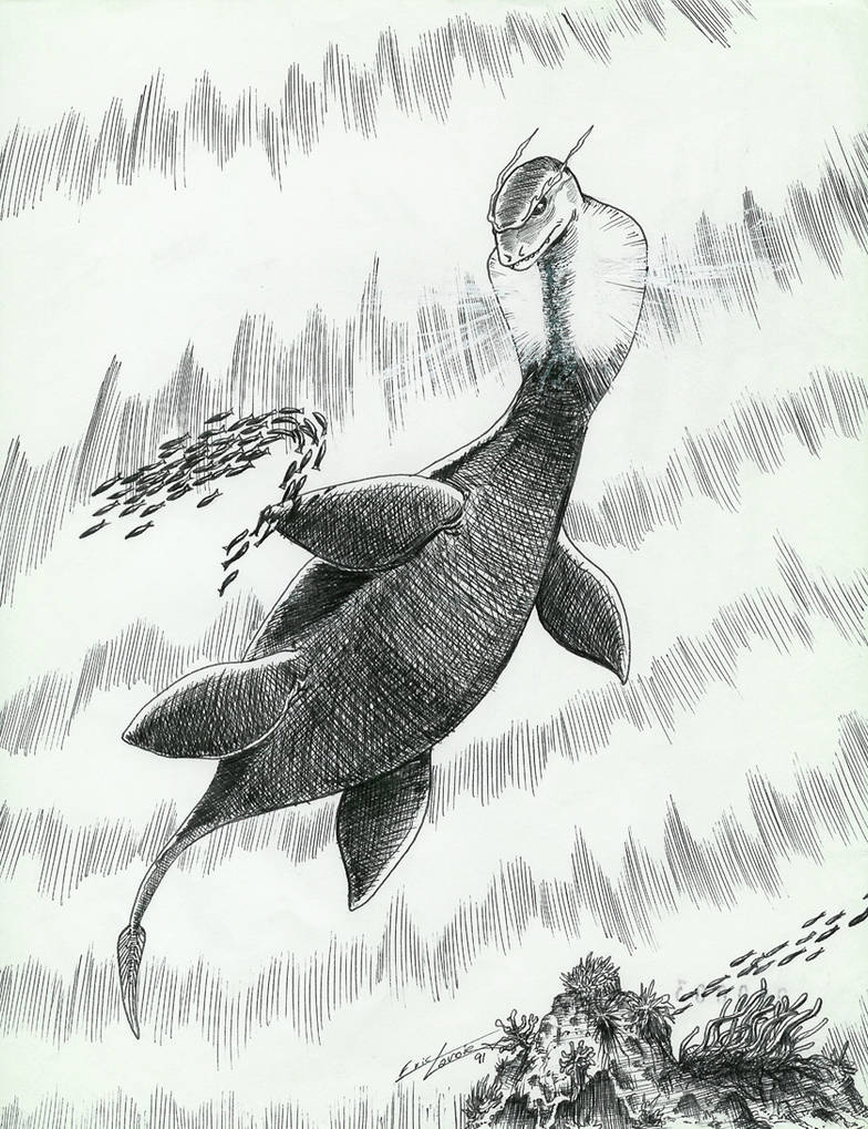 Sea Monster by baragon on DeviantArt