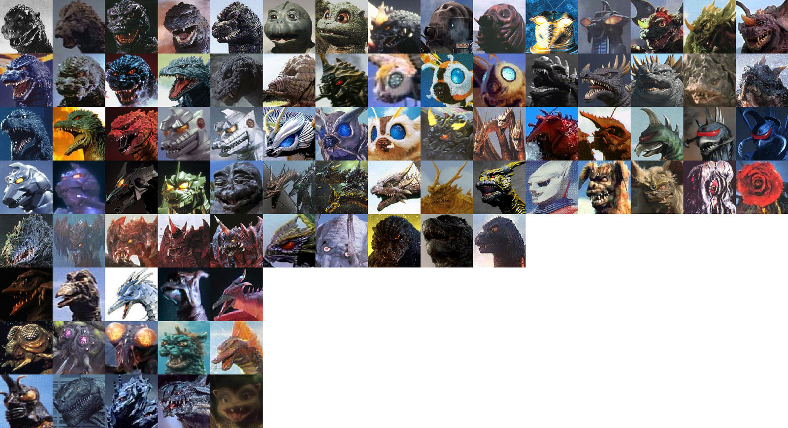 Every Godzilla Kaiju Collection by MnstrFrc on DeviantArt Every Godzilla Kaiju Collection by MnstrFrc on DeviantArt