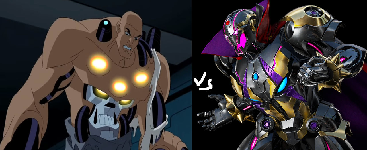 Brainiac Luthor vs Ultron Sigma by MnstrFrc on DeviantArt Brainiac Luthor vs Ultron Sigma by MnstrFrc on DeviantArt