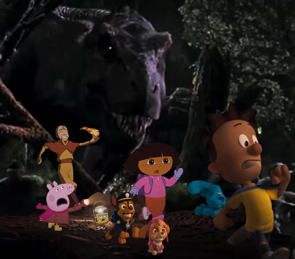 Nickelodeon Chase By T Rex Doe By Mnstrfrc On Deviantart