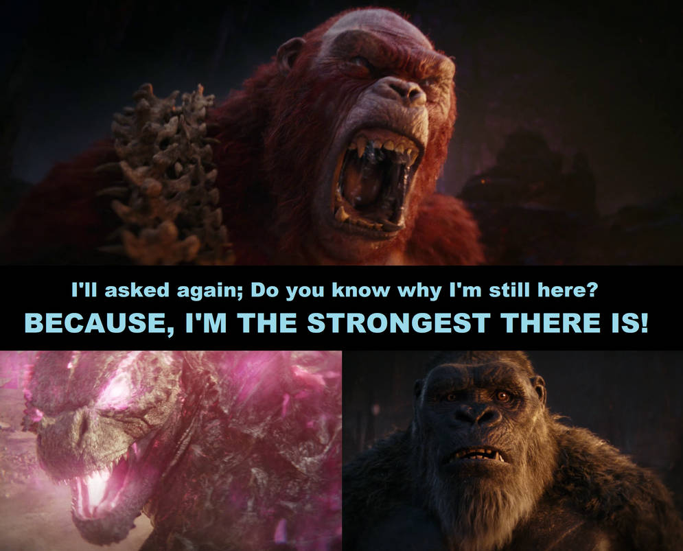 Godzilla And Kong See The Skar King By Mnstrfrc On Deviantart