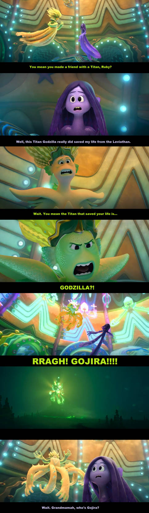 Grandmamah Is Angry Of Godzilla By Mnstrfrc On Deviantart
