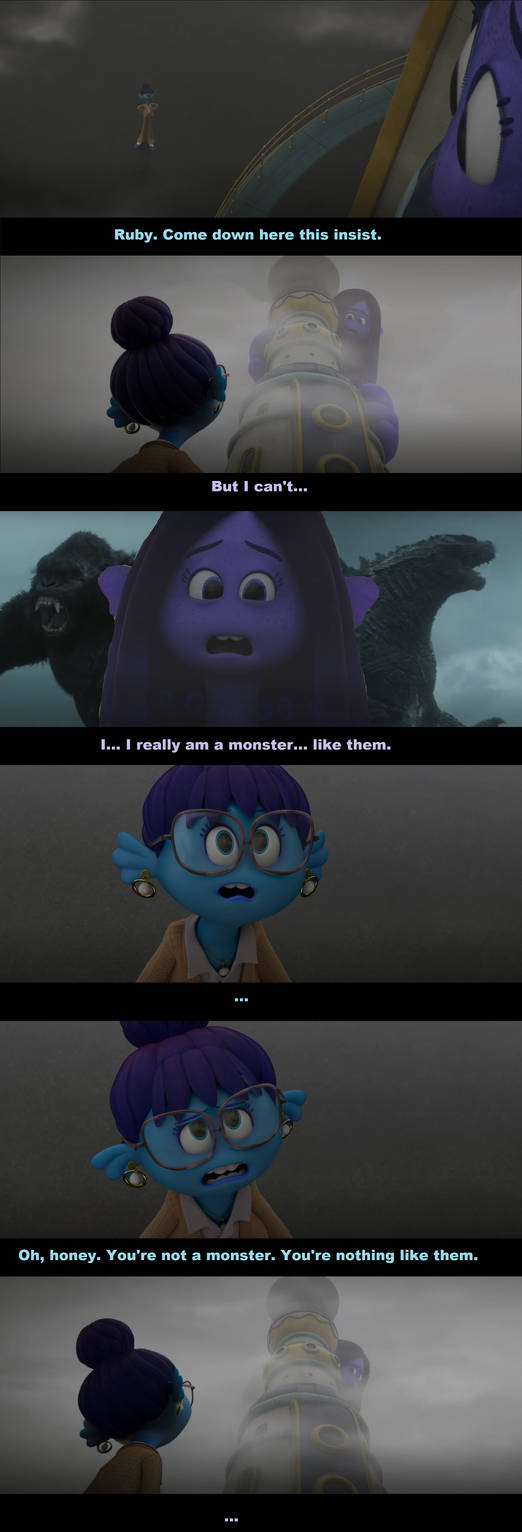 Ruby Gillman Is A Monster Like Godzilla And Kong By Mnstrfrc On Deviantart