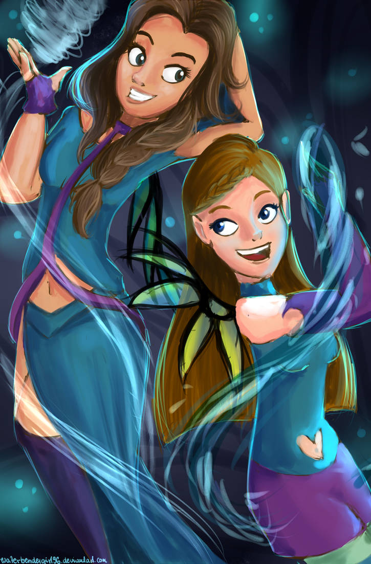 Water And Air speedpaint Video By WaterbenderGirl96 On DeviantArt water-and-air-speedpaint-video-by-waterbendergirl96-on-deviantart