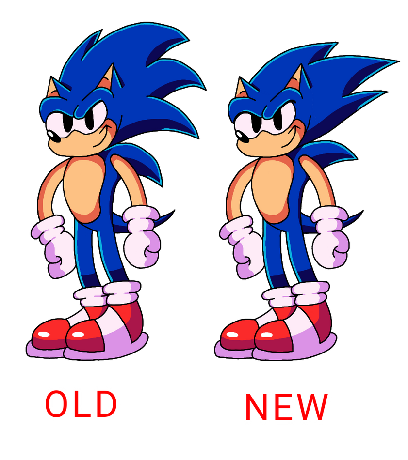 Sonic The Hedgehog Redesign By Sinnythefennec On Deviantart