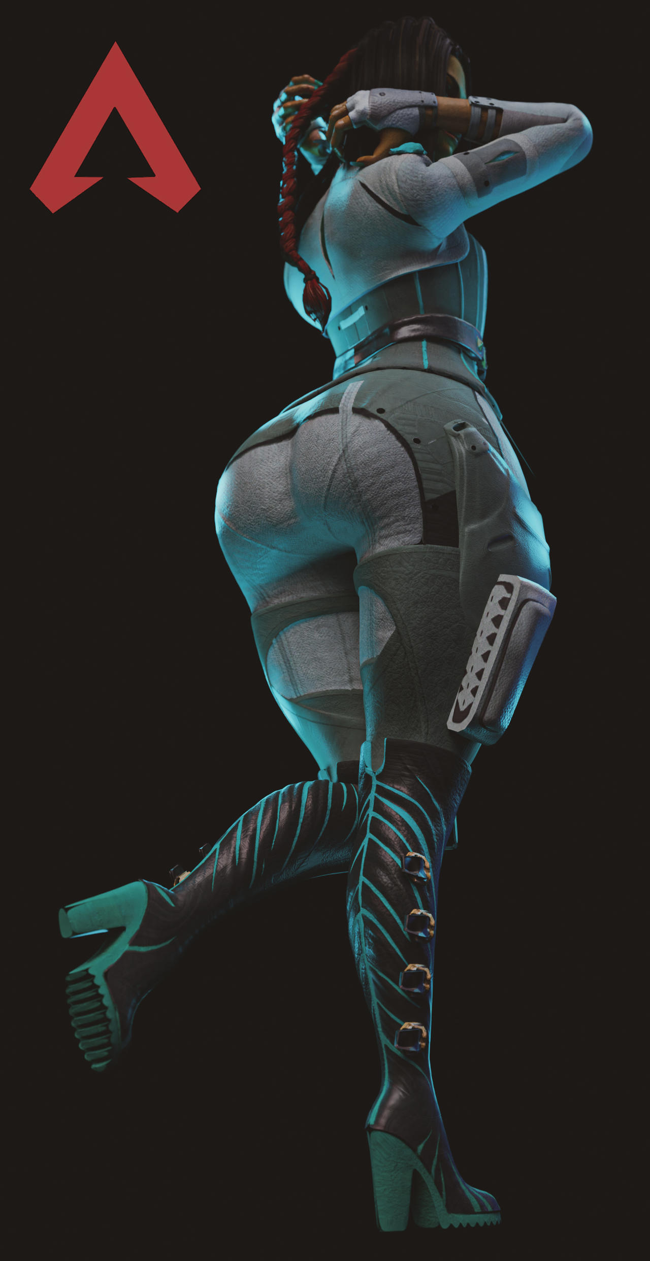 Loba Thicc Blue 1 Apex Legends By Ultimate Joselin On Deviantart