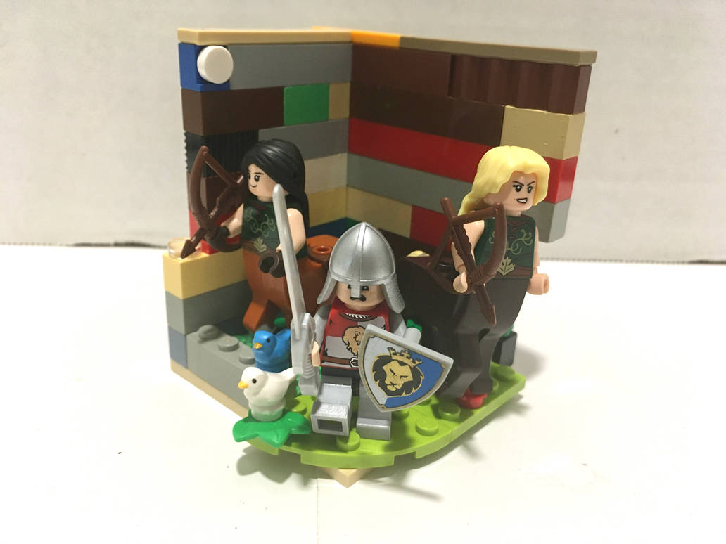 Lego Narnia Habitat Edmund And Centauress By Sonicclone On Deviantart
