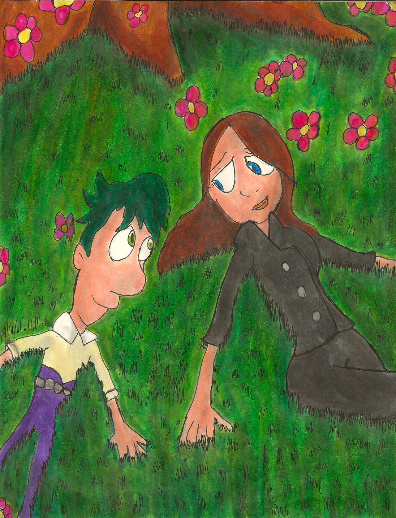 Ferb And Vanessa By Sonicclone On Deviantart