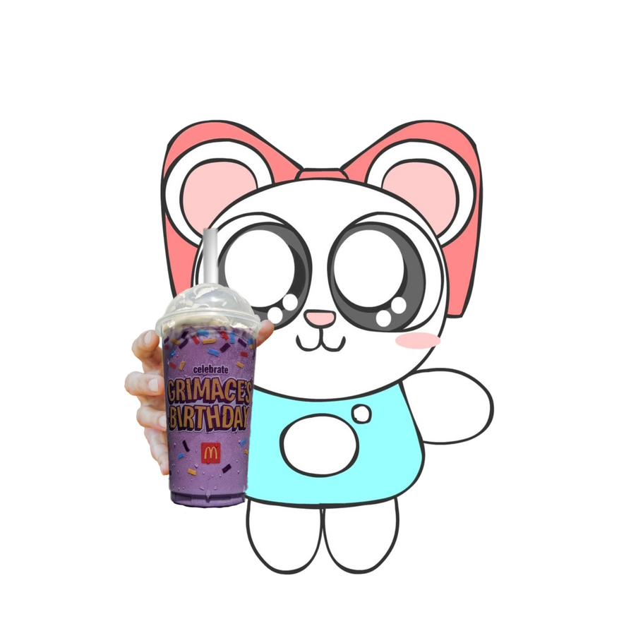 Rinny Gives You A Grimace Shake By Sophifurry On Deviantart