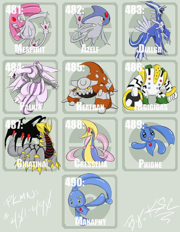 PKMN 481 490 For Pokedex By KawaiiSonicChao On DeviantArt pkmn-481-490-for-pokedex-by-kawaiisonicchao-on-deviantart