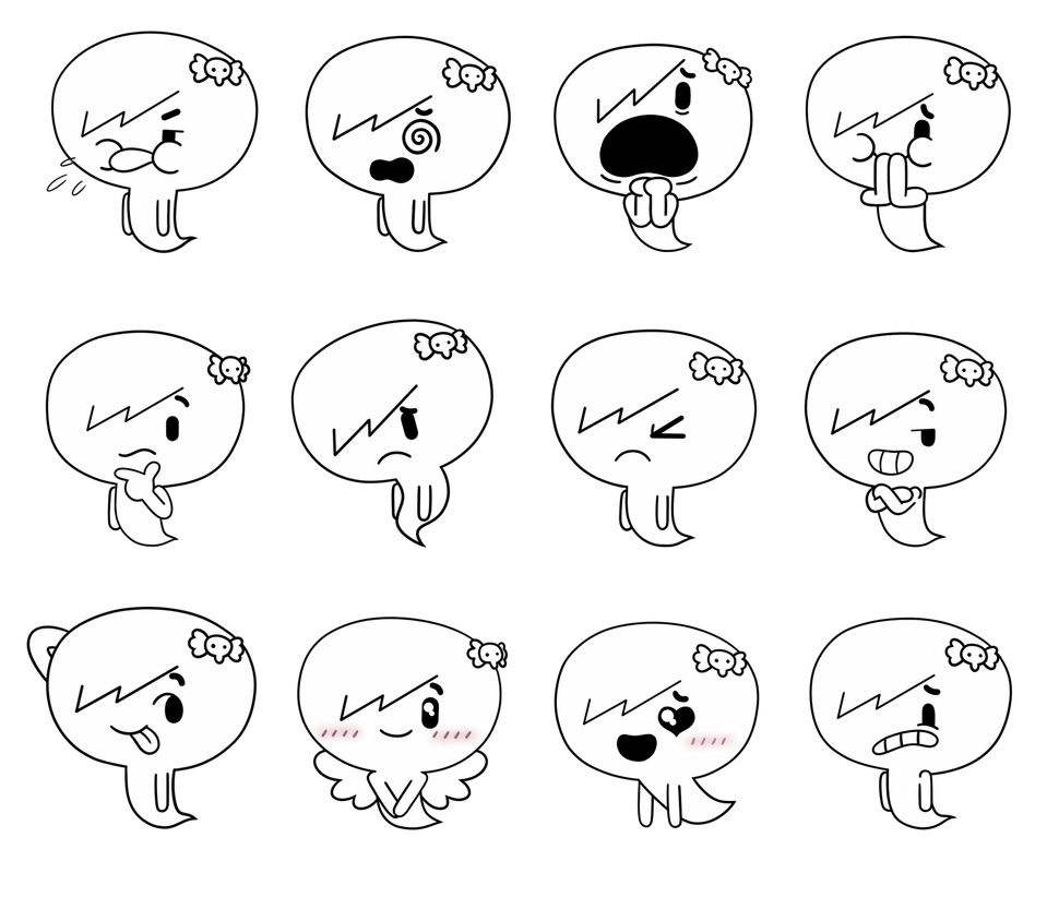 Collection Of Carrie Emote 2 By Radiumiven On Deviantart