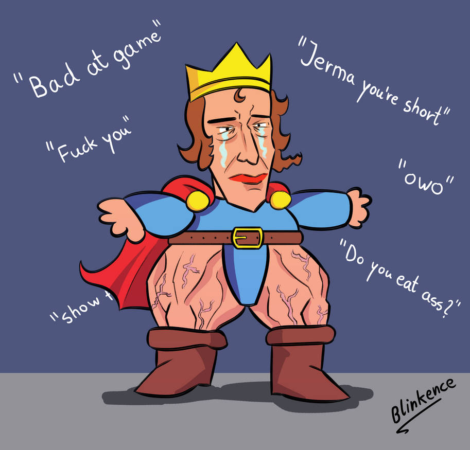 Jerma985: Jump King streamer by Blinkence on DeviantArt Jerma985: Jump King streamer by Blinkence on DeviantArt