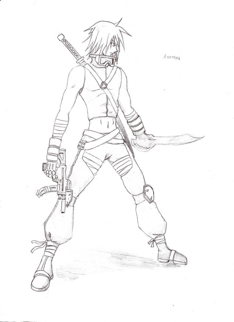 Male Assassin By Agito666 On Deviantart