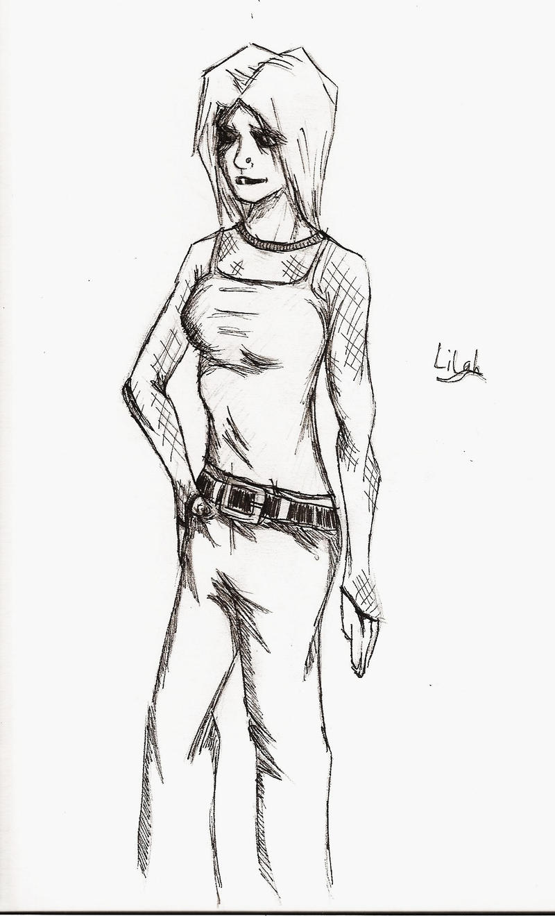 Lilah Sketch By N47h4n On Deviantart