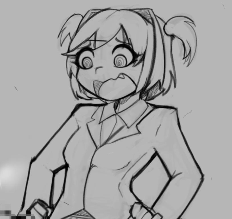 Natsuki Owo By Pixzapix On Deviantart