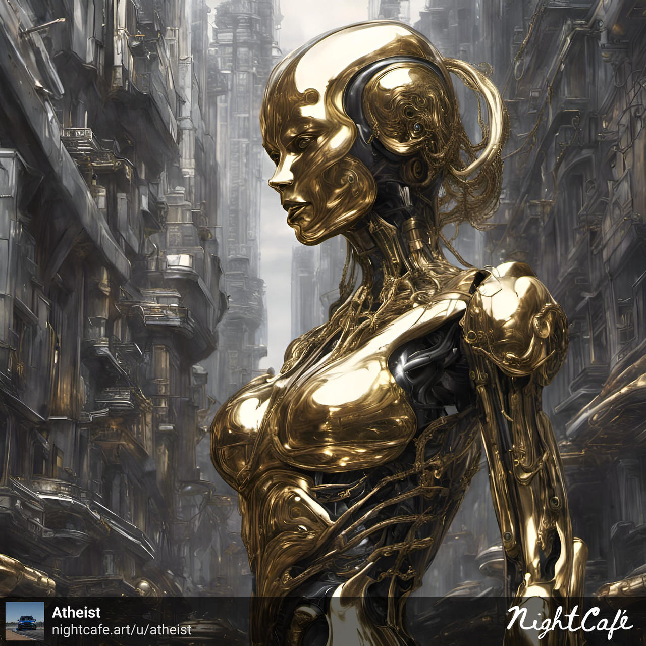 Futuristic Sci-Fi Female Robot by AtheistOutcast on DeviantArt Futuristic Sci-Fi Female Robot by AtheistOutcast on DeviantArt