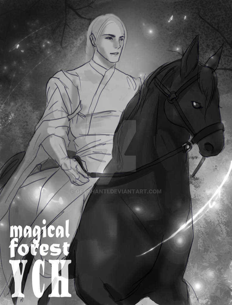 Magical Forest Ych Closed By Gershanti On Deviantart